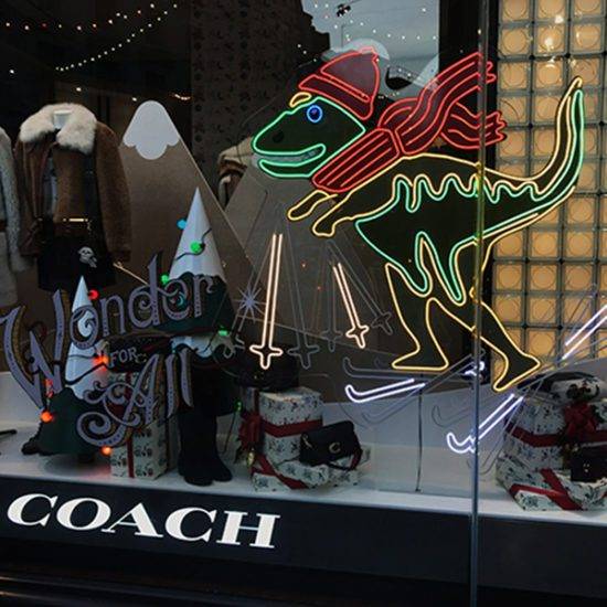 Christmas Visual Merchandising Signage - Christmas Window Retail Signs